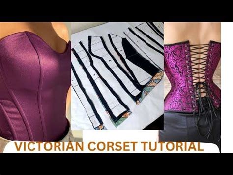 How To Sew A Victorian Corset Detailed Cutting Tutorial Artofit