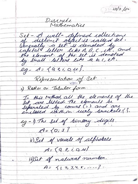 Unit 1 Set Relation And Function Pdf