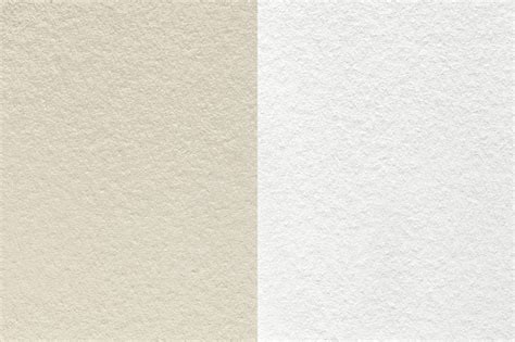 공예 베이지색과 흰 종이 배경의 질감 절반 두 가지 색상 매크로 크림 공예 판지의 구조 0명에 대한 스톡 사진 및 기타 이미지 Istock