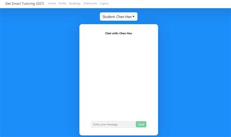 GitHub Chen Han TX GetSmartTutoring Website ETI Assignment Cloud Native Application