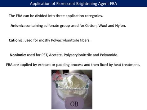 Optical Brightening Agent Pptx Skin Care Beauty