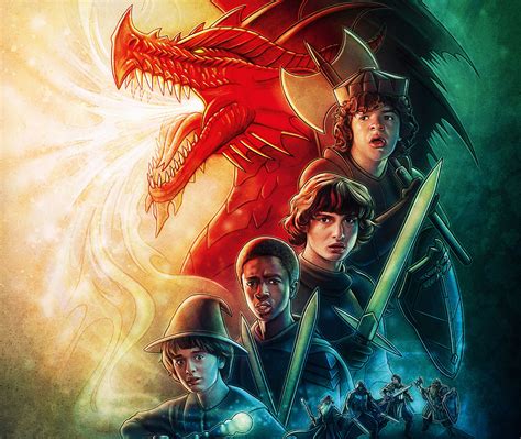 Comics Stranger Things Dungeons And Dragons Critique Film