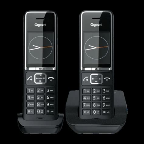 Gigaset COMFORT 550 Duo langaton puhelin, musta - Power.fi