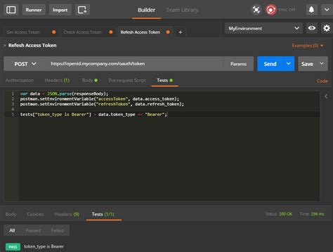 postman supporter l oauth2 avec le resource owner password