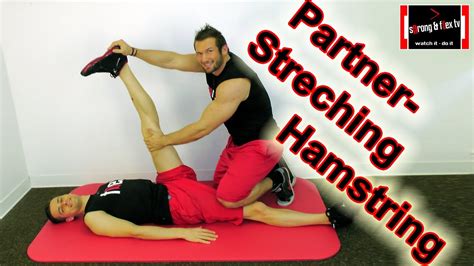 Partner Stretching Hamstring YouTube