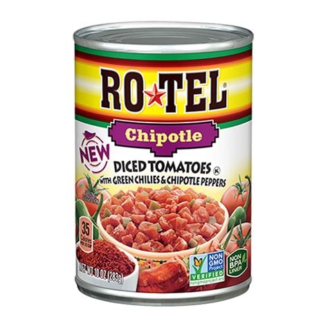 Canned Diced Tomatoes And Chopped Green Chilies Ro Tel
