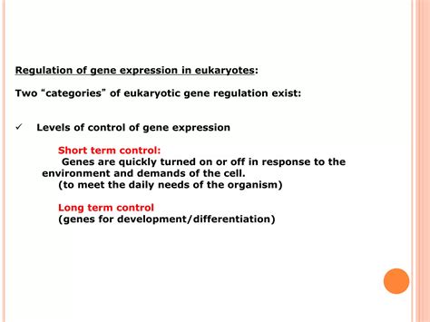 Regulation Of Gene Expression In Eukaryotes Pdf