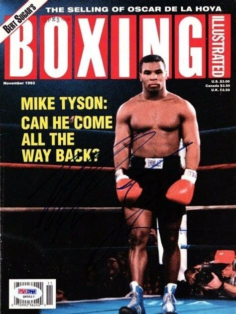 Boxeo Mike Tyson 1993 Revista Catawiki