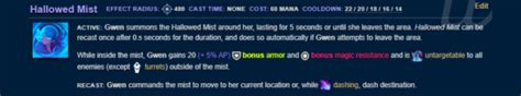 How To Play Gwen Abilities Builds And Tips Mobalytics