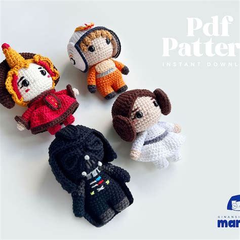 Darth Vader Crochet Pattern Etsy