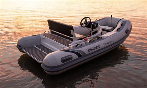 Highfield Launches New 11 Foot Electric Powered Jet Drive Dinghy