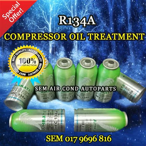 COMPRESSOR OIL TREATMENT R134A 80MG CAR AIRCOND SYSTEM | Shopee Malaysia