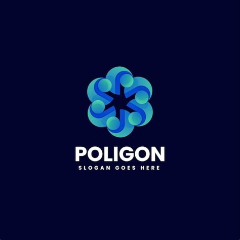 Premium Vector Vector Logo Illustration Polygon Gradient Colorful Style