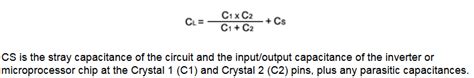 Microcontroller Crystal Oscillator Load Capacitance Again