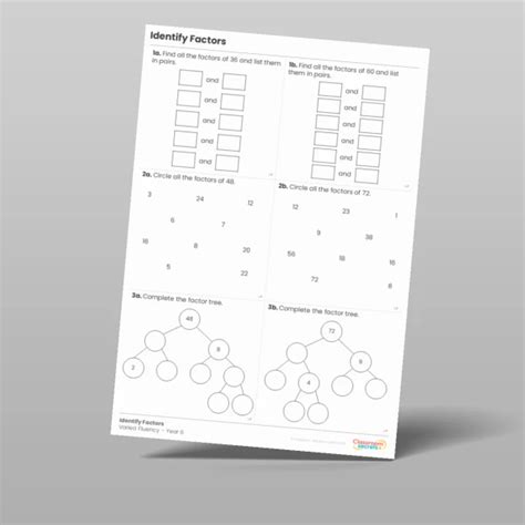 Year 6 Identify Multiples Varied Fluency Resource Classroom Secrets