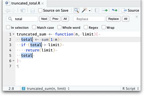 Text Editor RStudio User Guide