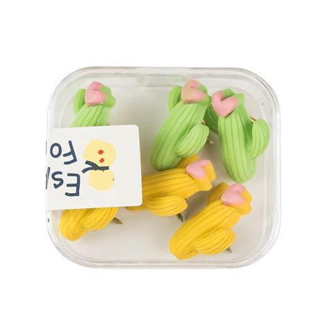 100 Pcs Flower Shape Decorative Cute Thumb Tacks T Vicedeal