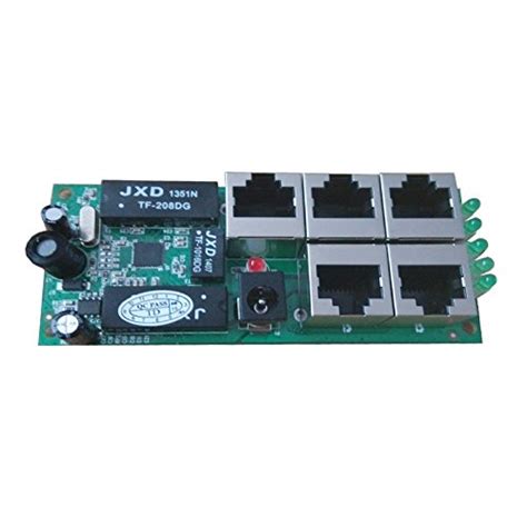 Realtek Chip Mini 10 100mbps Rj45 Lan Hub 3 5 8 Port Ethernet Switch