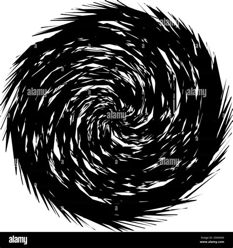 chaotic edgy sharp textured random geometric radial abstract art element harsh rough pointed