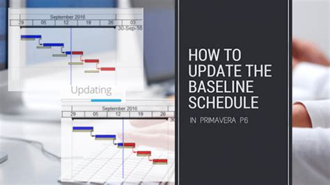 How To Update The Baseline Schedule In Primavera P6 Project Control Academy