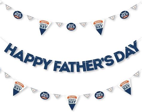 Big Dot Of Happiness Happy Fathers Day We Love Dad Party Letter