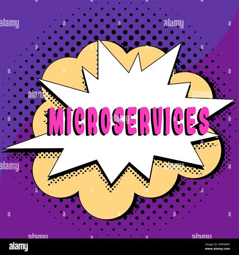 Inspiration Showing Sign Microservices Business Idea Software Development Technique Building