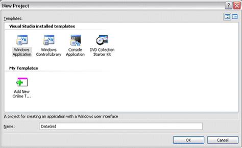 visual basic 2005 express novo datagrid com vídeo demo