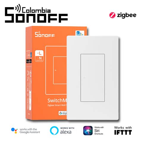 Interruptor Sencillo Zigbee Sonoff Colombia