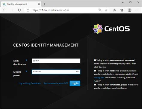 Red Hat 8 Alma Linux 8 Installer Et Configurer Freeipa Wiki Wiki