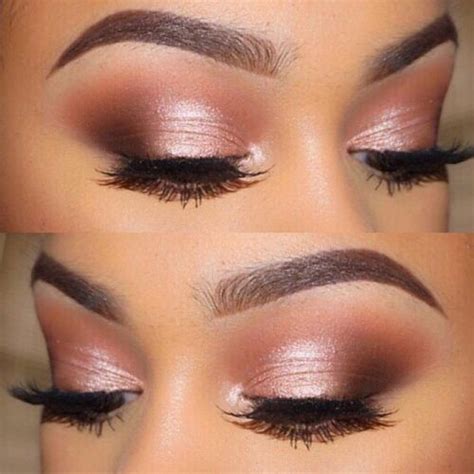 Rose Gold Makeup Look