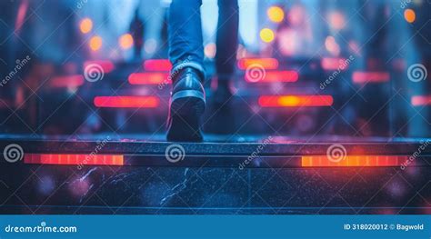 visualizing business success through rising graphs royalty free stock