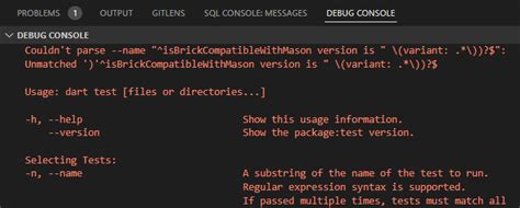 Test Description Is Not Parsed If It Includes `` · Issue 3863 · Dart