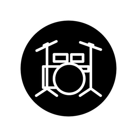 Premium Vector Drum Set Illustration