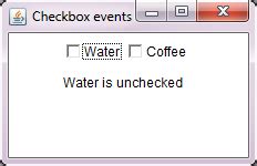 Java AWT CheckBox Decodejava Com