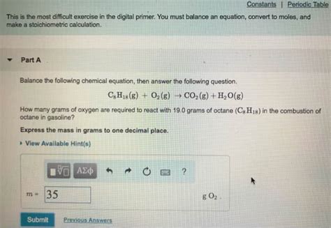 OneClass Constants I Periodic Table This Is The Most Difficult Exercise In The Digital Primer