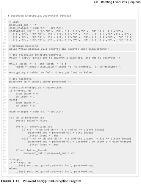 Solved Modify The Password Encryptiondecryption Program So