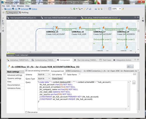 Talend Snowflake Components Talend Components For Jobs Help