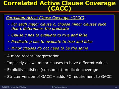 Logic Coverage Active Clause Coverage Cs 4501 6501 Software Testing Ppt Download