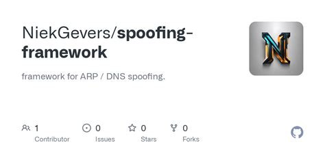 Github Niekgeversspoofing Framework Framework For Arp Dns Spoofing