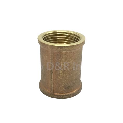 Professional Customized Brass Female Large Diameter Equal Socket Pipe