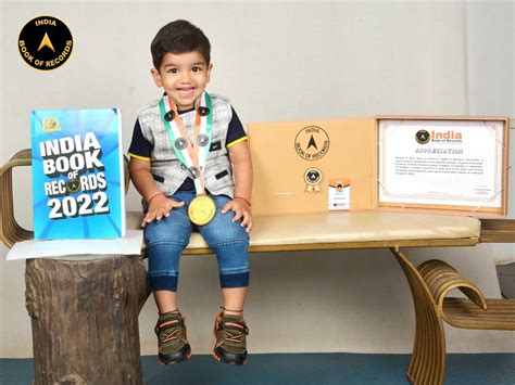 Shriyan S Koti Appreciation India Book Of Records