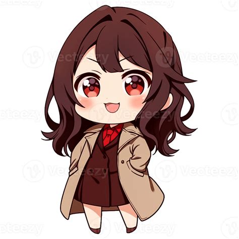 Linda Chibi Profesor Ai Generativo 33494756 Png
