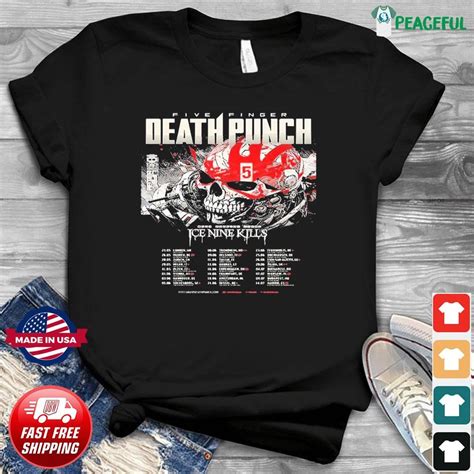 Five Finger Death Punch 5fdp Tour 2024 With Special Guest Ice Nine