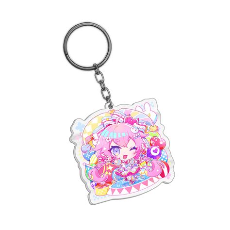 Chibidoki Jester Keychain Uwu Market