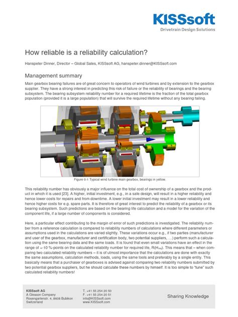 article reliability calculation wind gearbox bearings en v00 hd