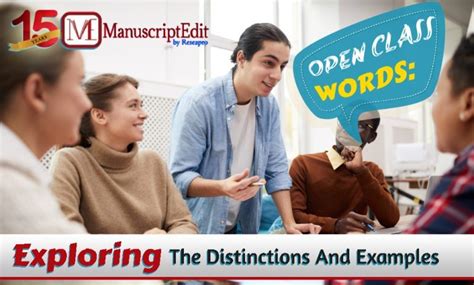 Open Class And Closed Class Words