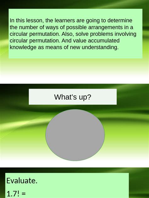 Circular Permutation Pdf