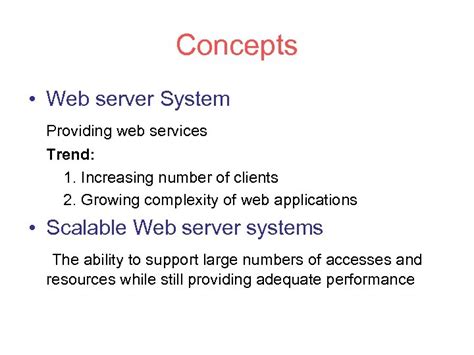 Scheduling In Web Server Clusters Cs 260 Lecture