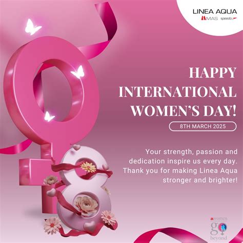 Internationalwomensday Lineaaqua Accelerateaction Iwd2025 Linea Aqua