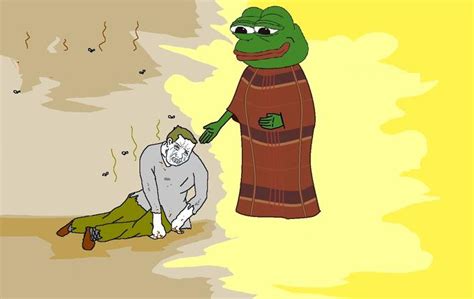 Pepe Saviour Blank Template Imgflip